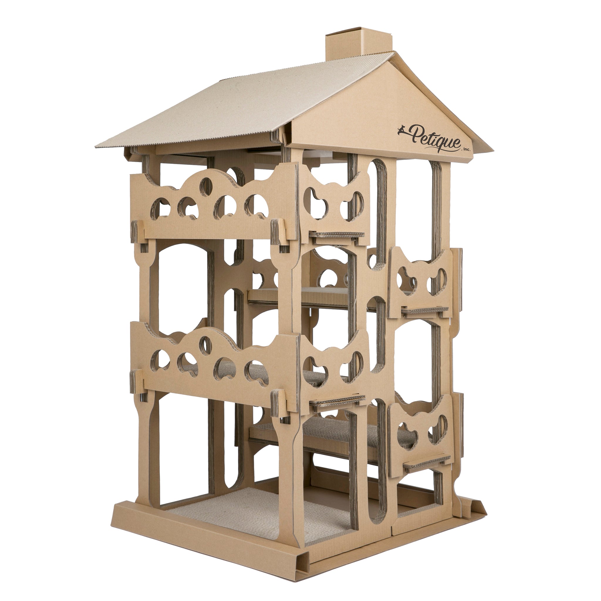 Petique Eco Feline Château Cat House – Petique, Inc.