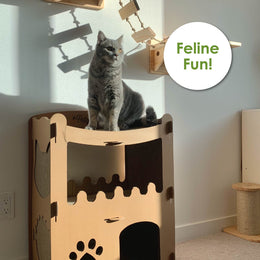 Petique Feline Penthouse Cat House and Small Animal – Petique, Inc.
